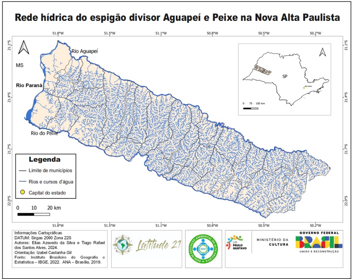 Rede hídrica da Nova Alta Paulista. Para que serve essa riqueza natural ...